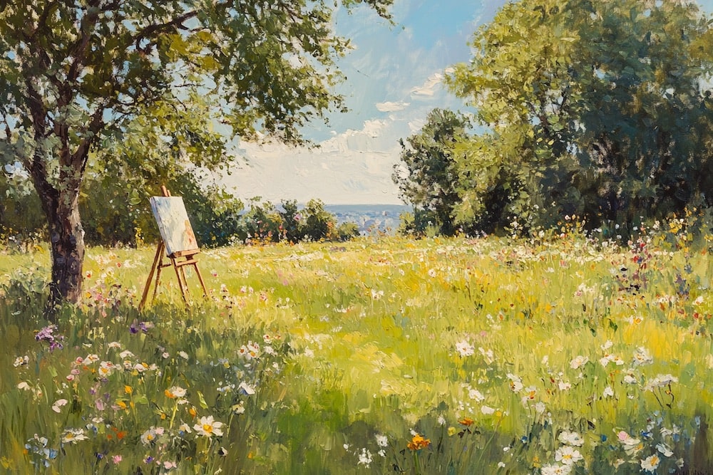 Le Printemps dans la Peinture | Peinture Nature