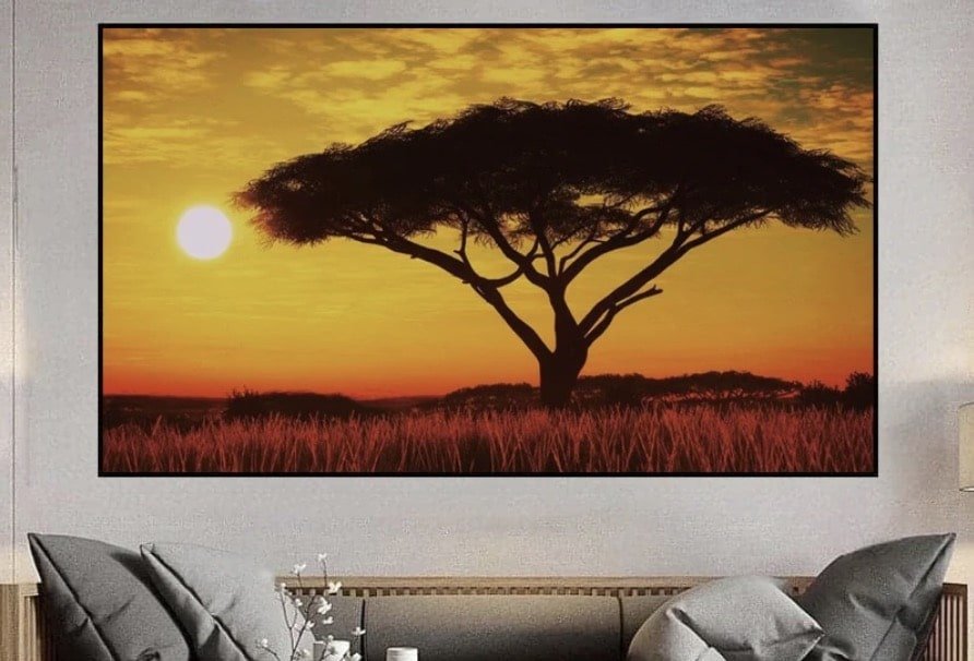 Les Plus Beaux Cadres De Savane | Peinture Nature