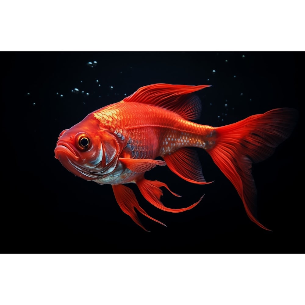 Tableau Poisson Rouge | Peinture Nature
