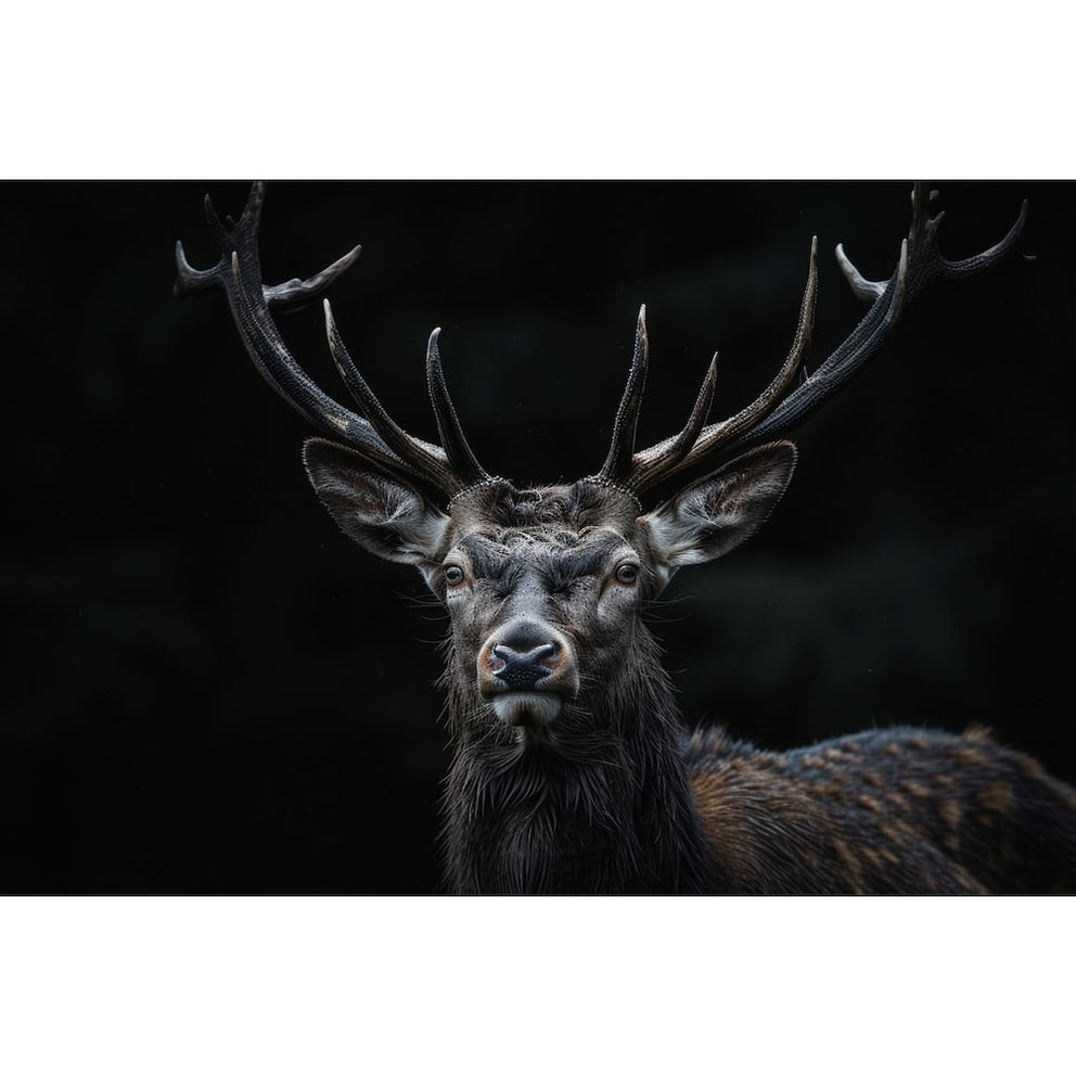 Tableau Cerf - Peinture Cerf – Peinture Nature