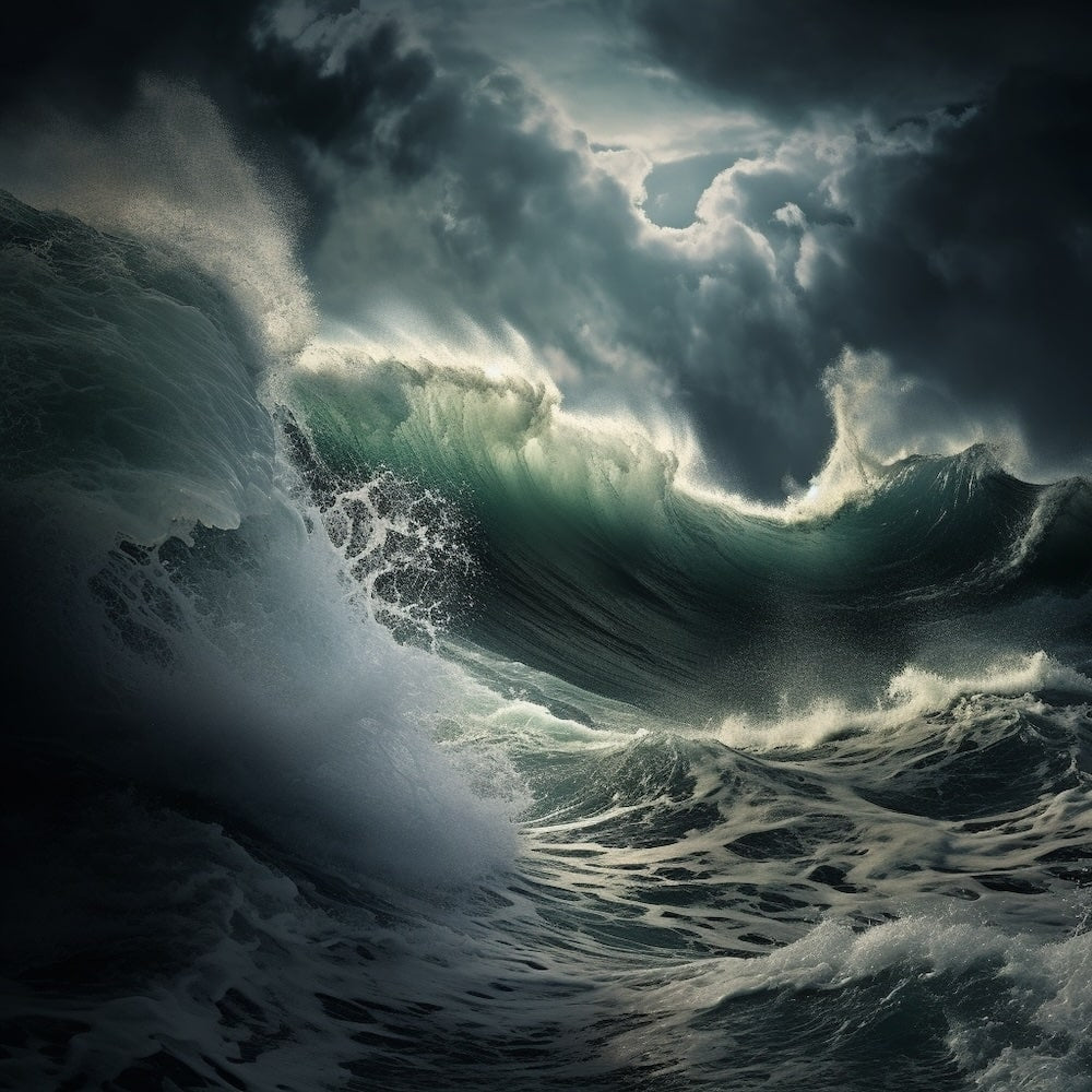 Tableau Mer Déchainée | Peinture Nature